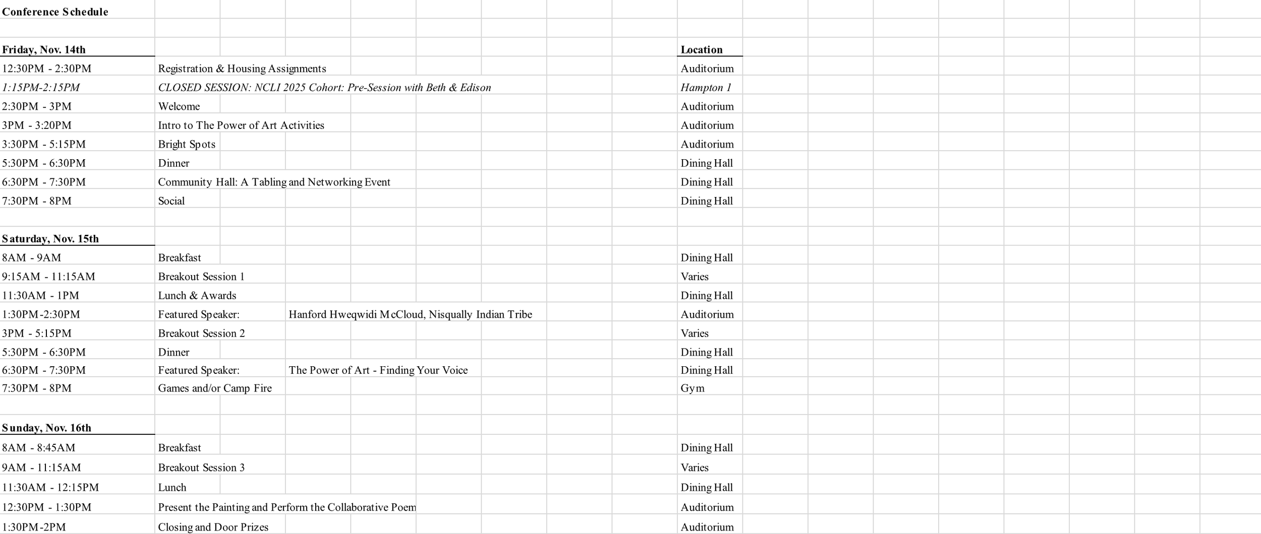 Conference — E3Washington